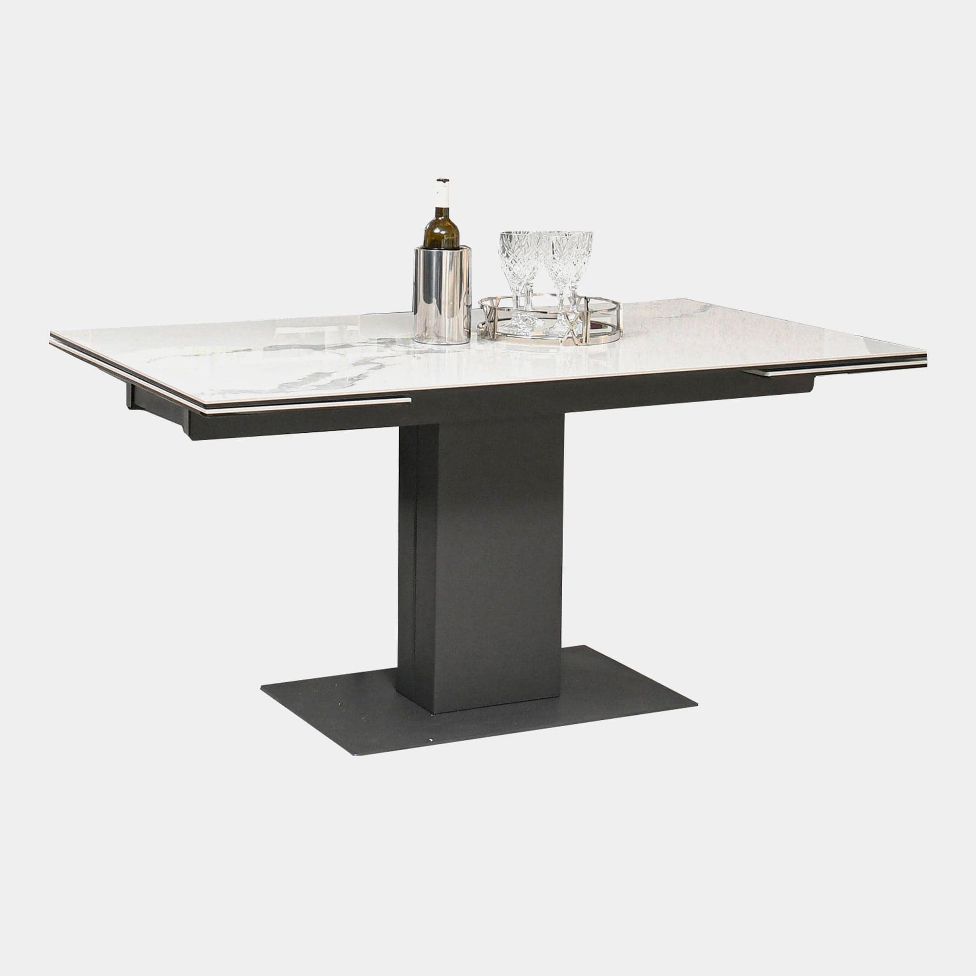 Cento - 160cm Extending Dining Table In Ceramic