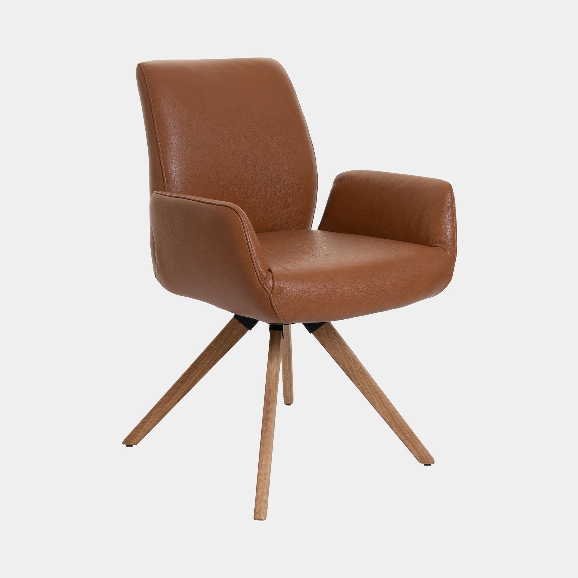 Layla - Swivel Armchair, Leather | Lowest Price