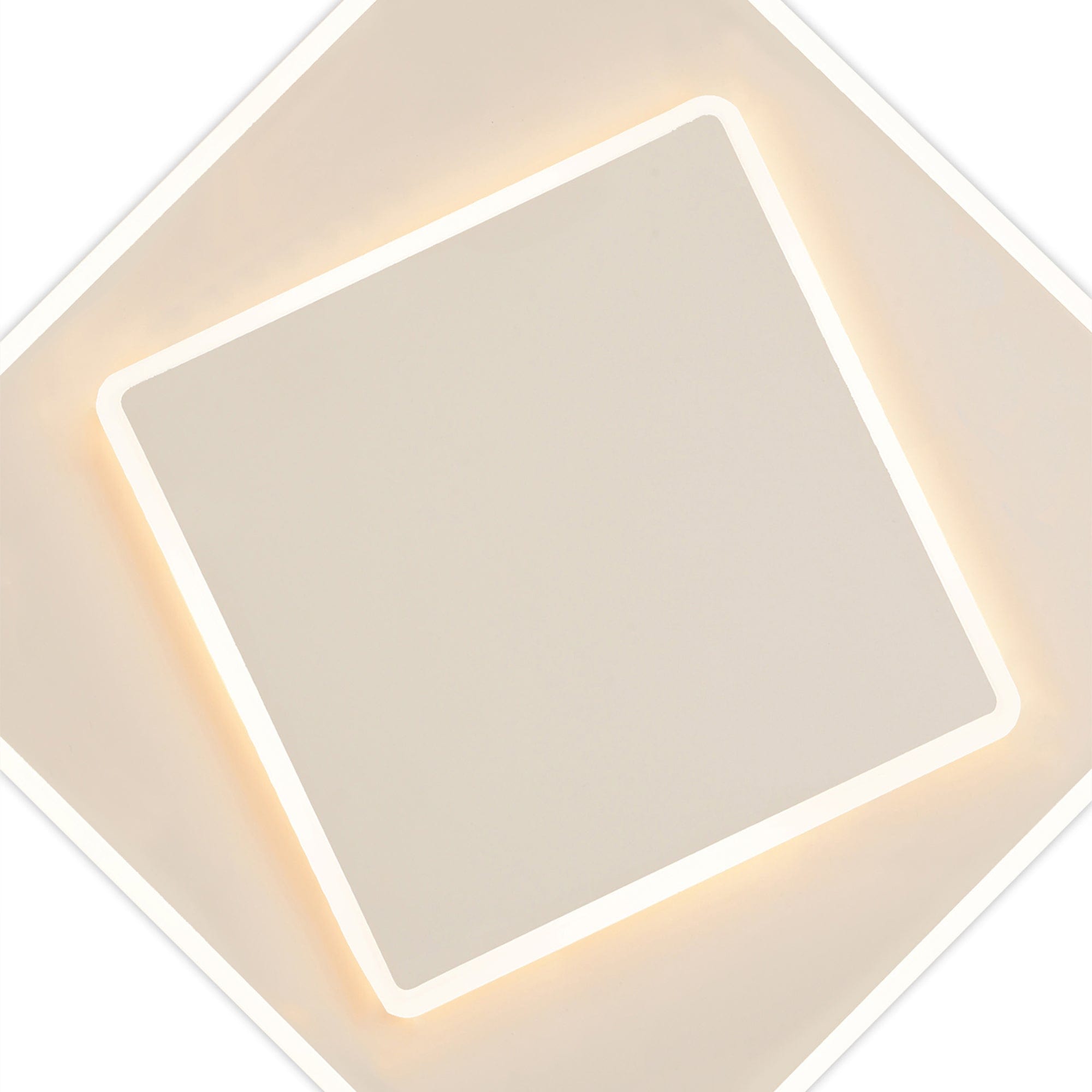 Dalla - White Square Wall Light