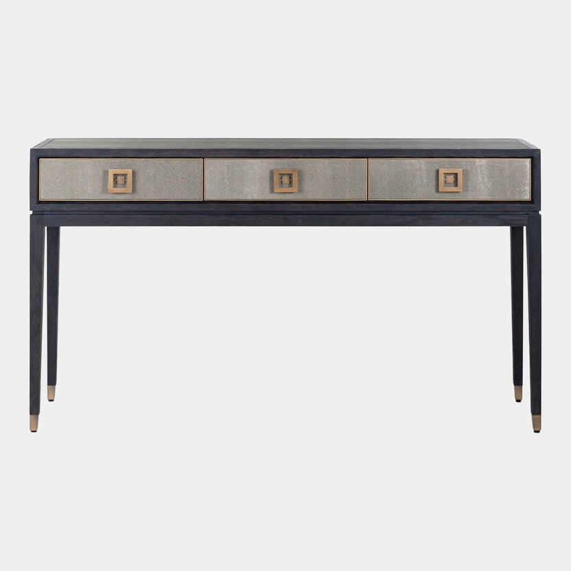 Ridgeville - Console Table, Shagreen Finish | Lowest Price