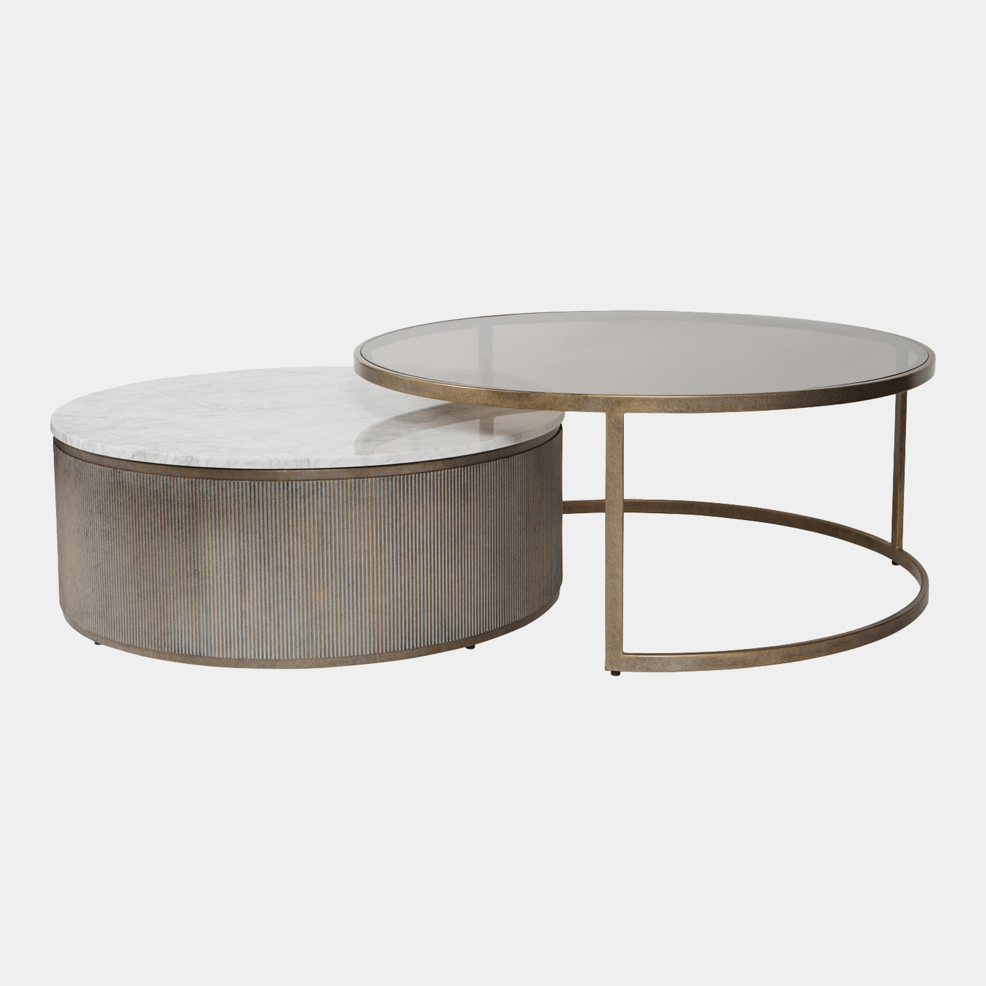 Sutton - Nesting Coffee Tables, Set of 2 | Lowest Price