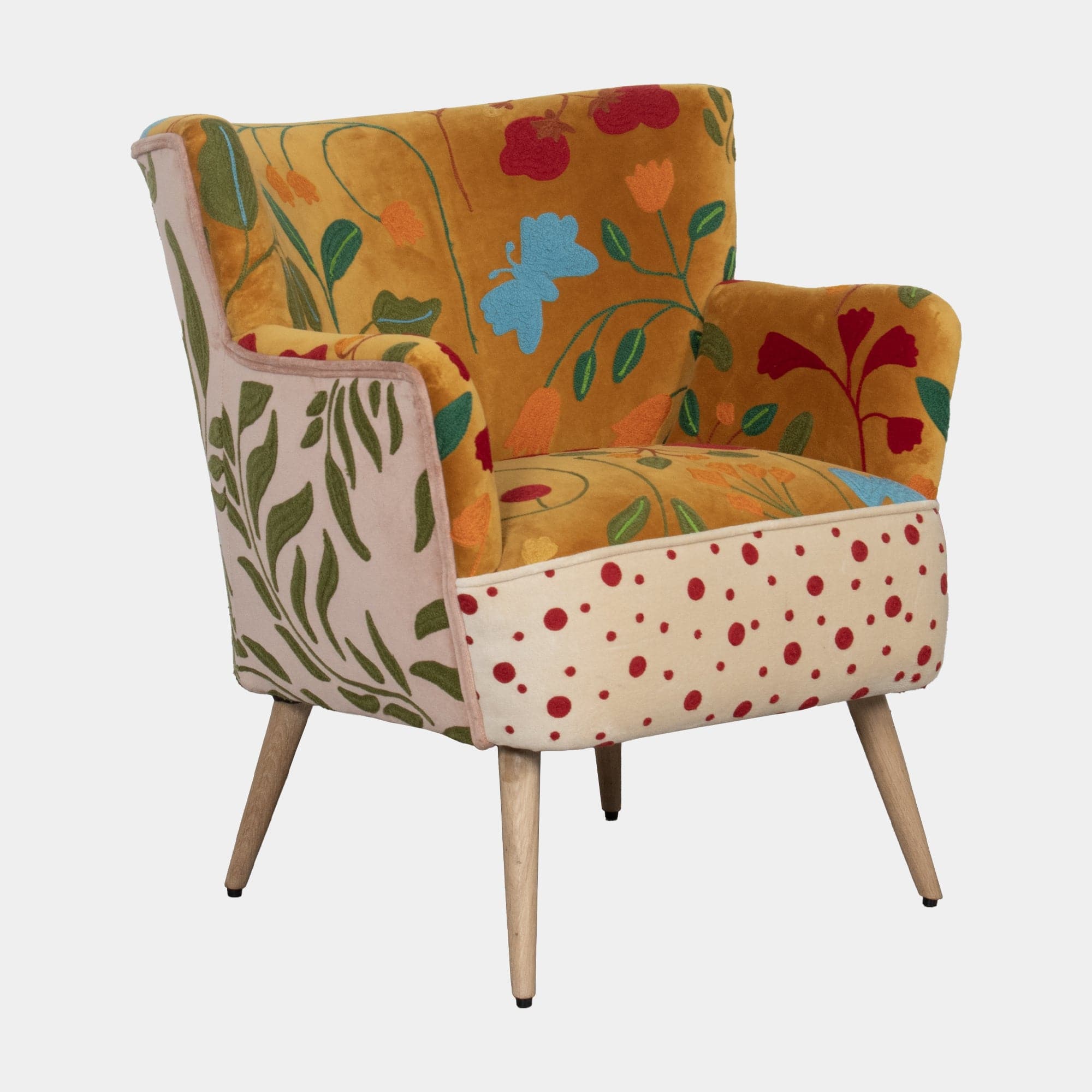 Hannah - Accent Chair, Fabric | Lowest Price