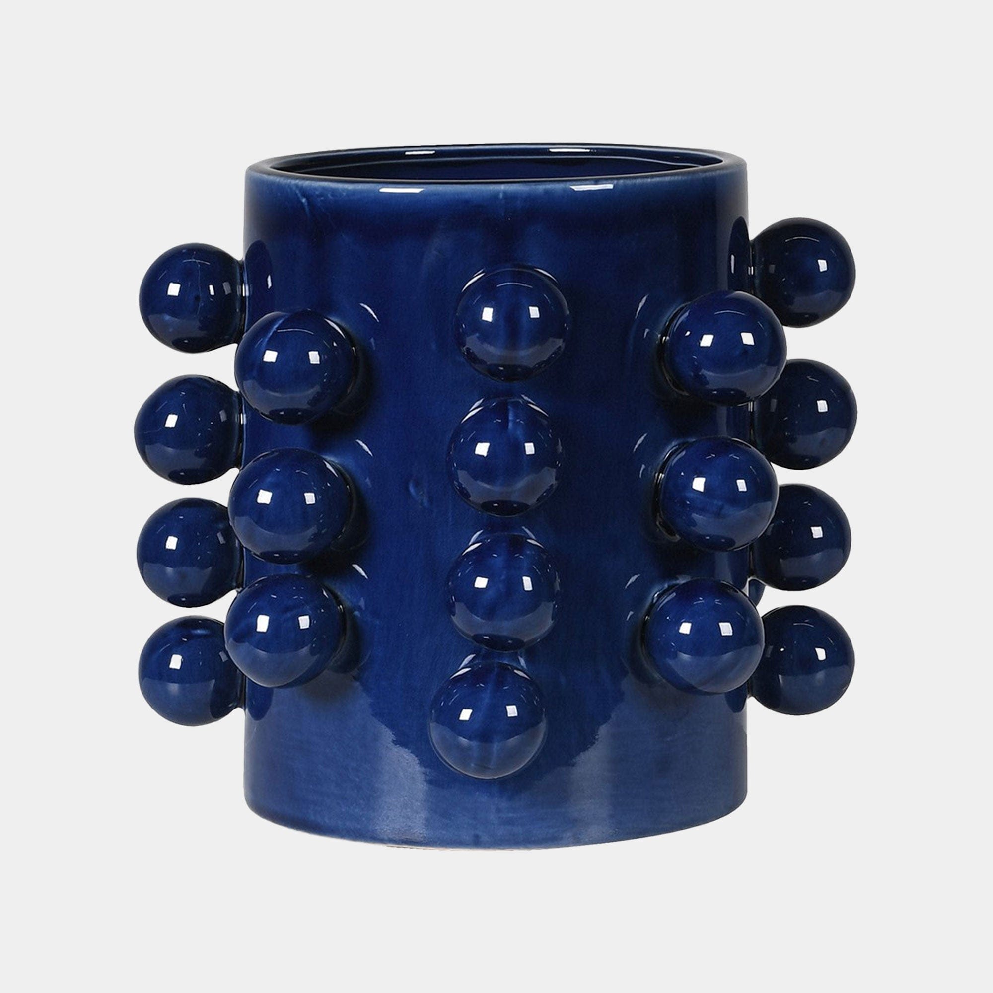 Bobble - Decorative Vase, Dark Blue | Lowest Price