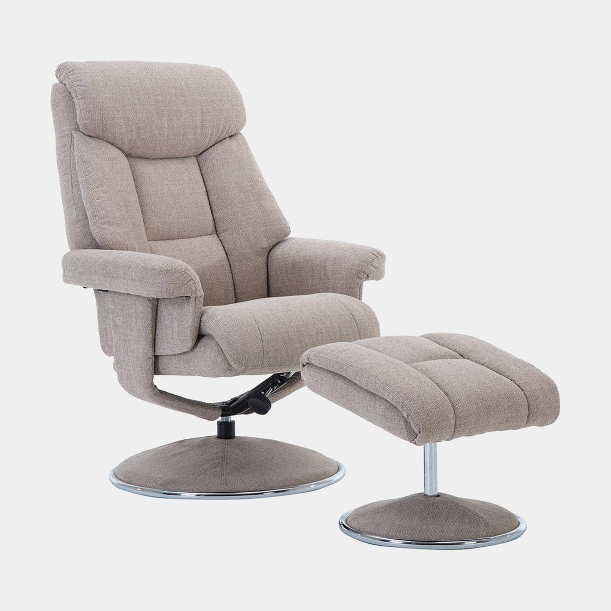 Orion - Swivel Chair & Stool In Fabric | Lowest Price
